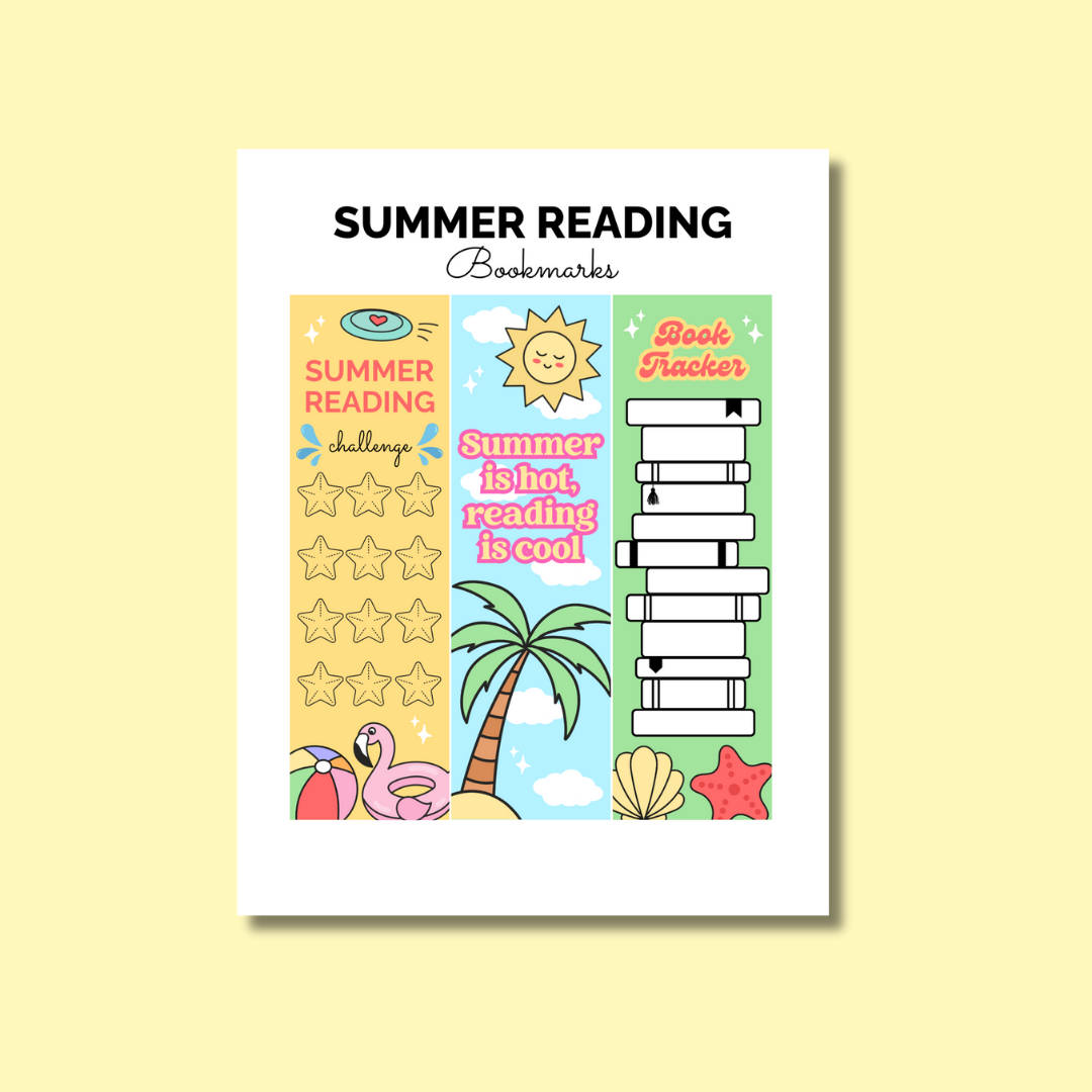 Summer Reading Bookmarks – Celebration Stylist