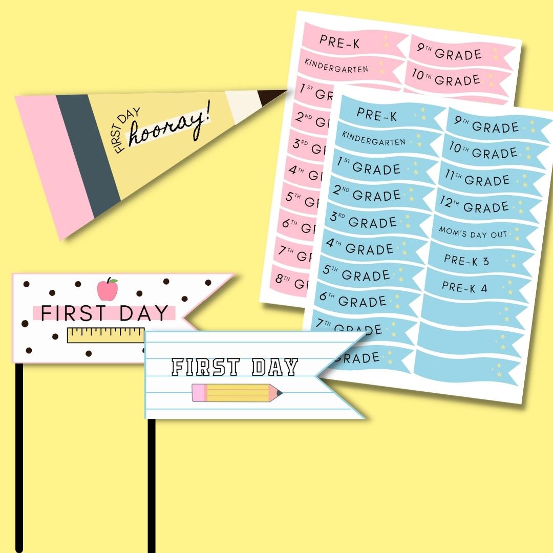 Back to School Pennant Flags – Celebration Stylist®️
