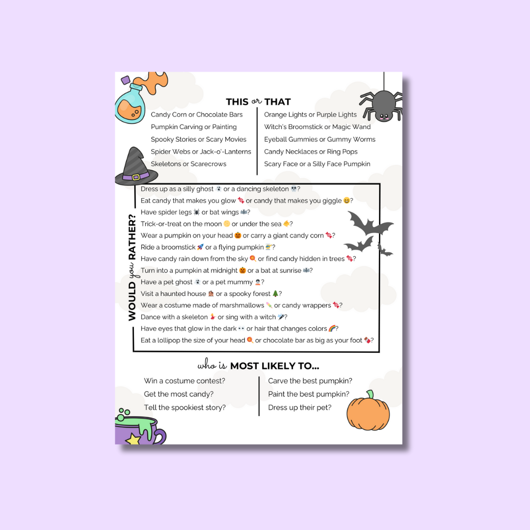 Halloween This or That – Celebration Stylist