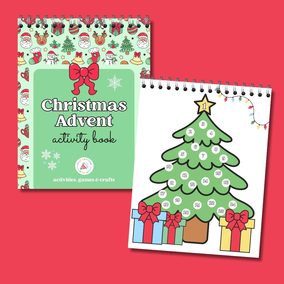 Christmas Advent Activity Book – Celebration Stylist