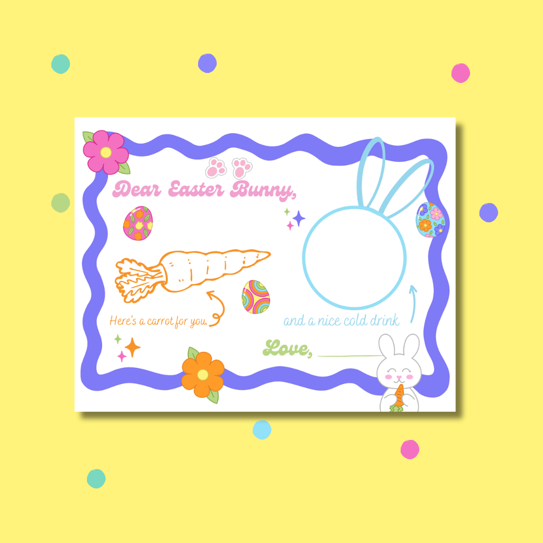 Easter Bunny Placemat – Celebration Stylist