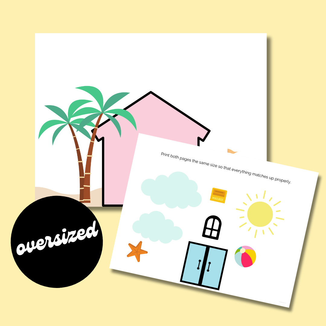 Oversized Beach House Craft – Celebration Stylist