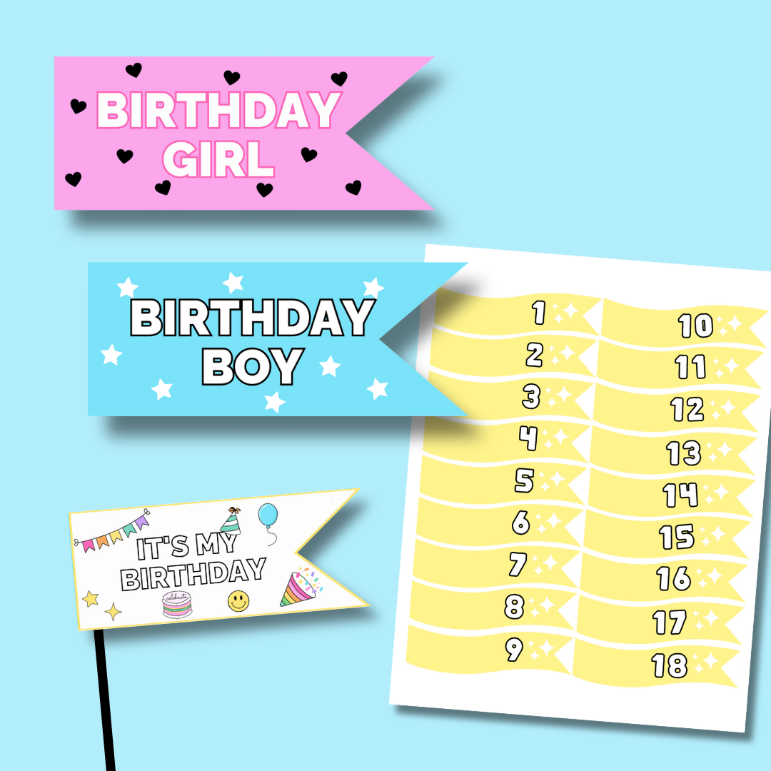 Birthday Flags – Celebration Stylist