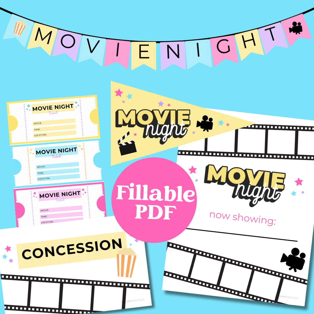 Movie Night Set – Celebration Stylist