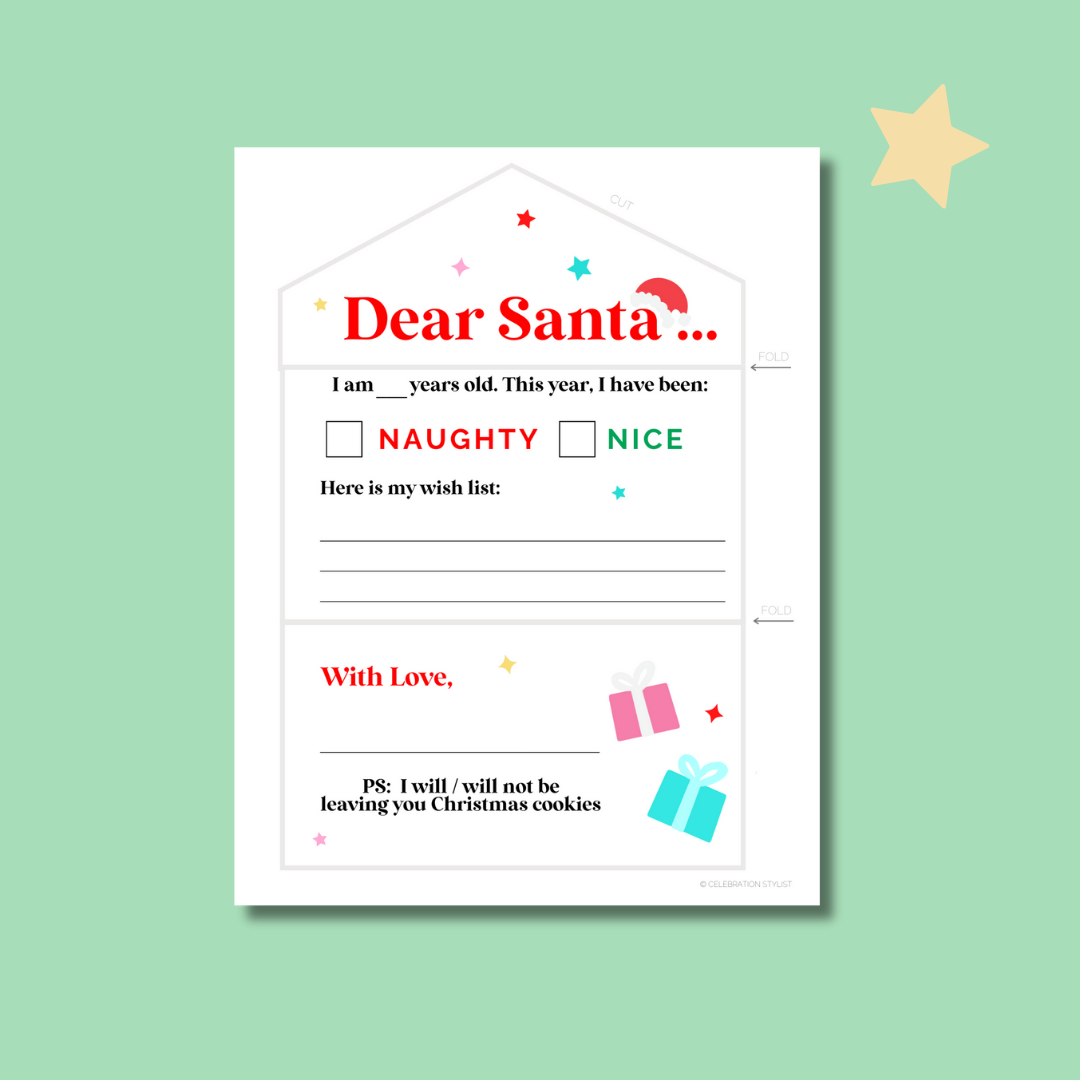 Santa Letter – Celebration Stylist