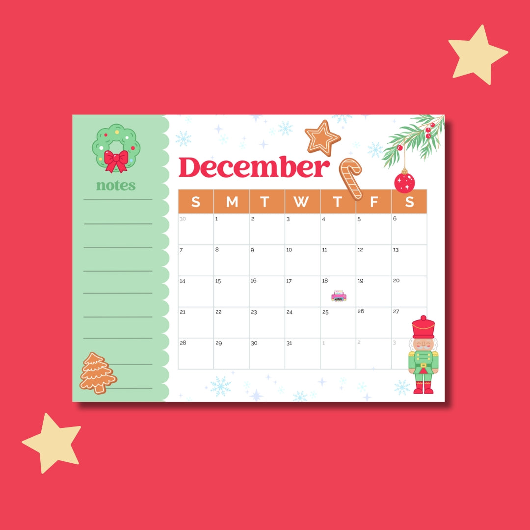 December Calendar – Celebration Stylist®️