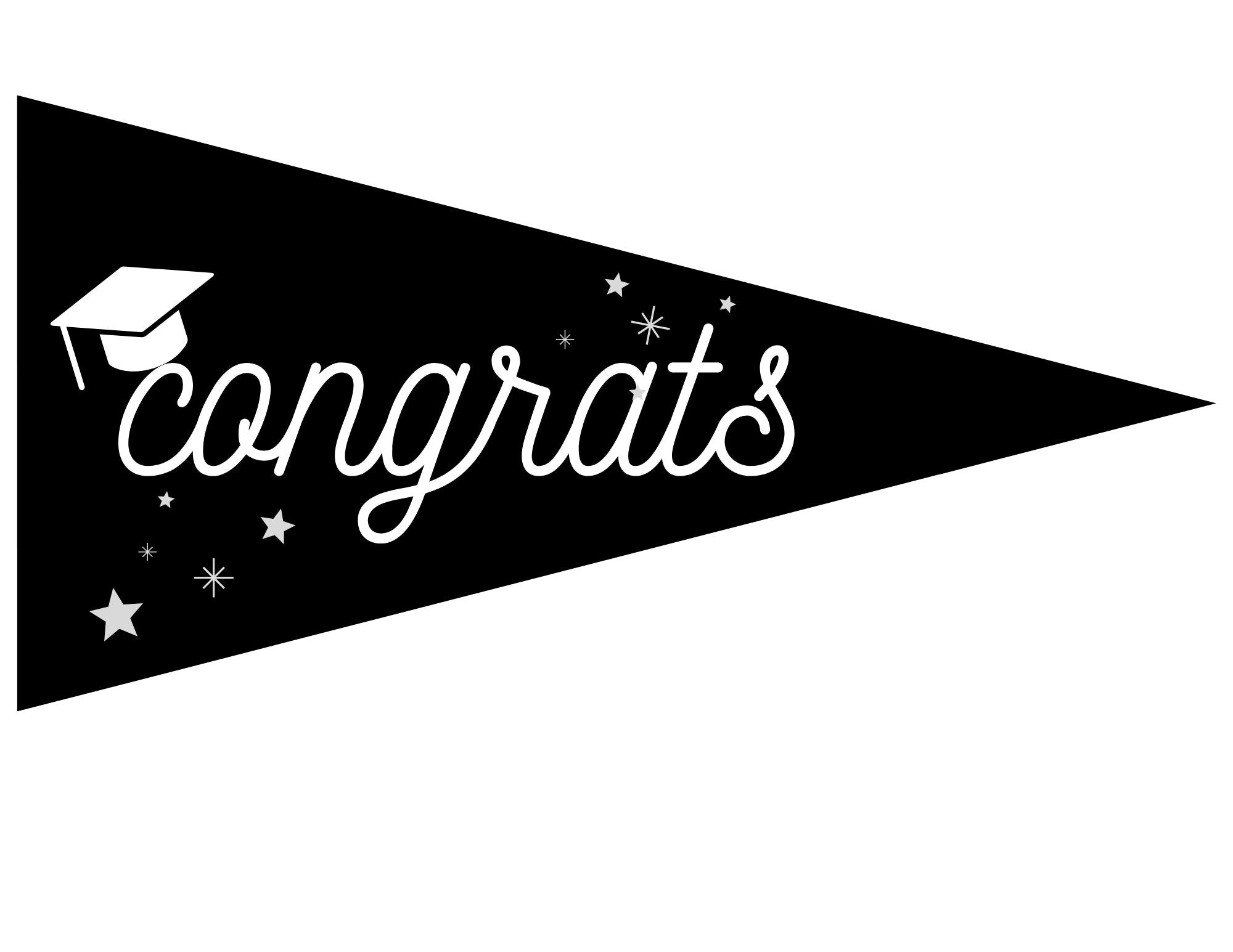 Congrats Pennant – Celebration Stylist